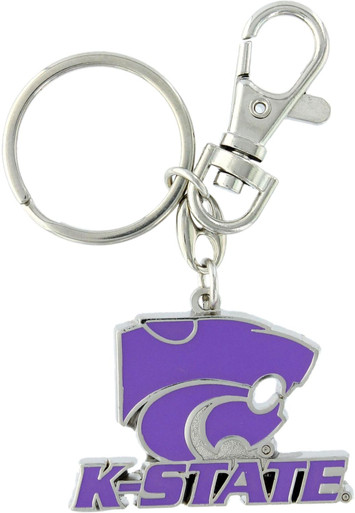 KANSAS STATE HEAVYWEIGHT KEYCHAIN