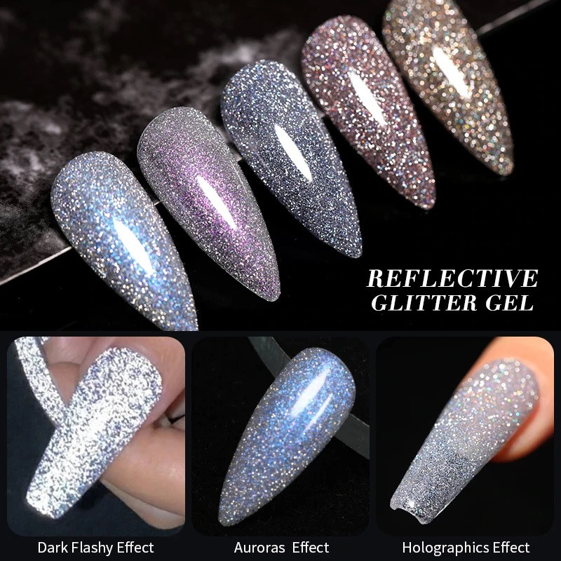 Reflective Glitter Gel 6 ml (51642)