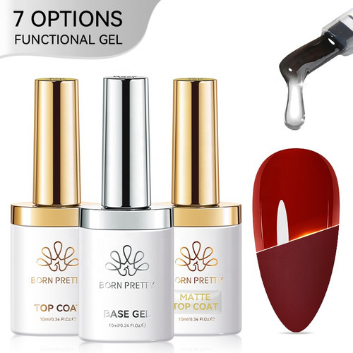 Born Pretty Super Top, Base, Matte Coat 10ml