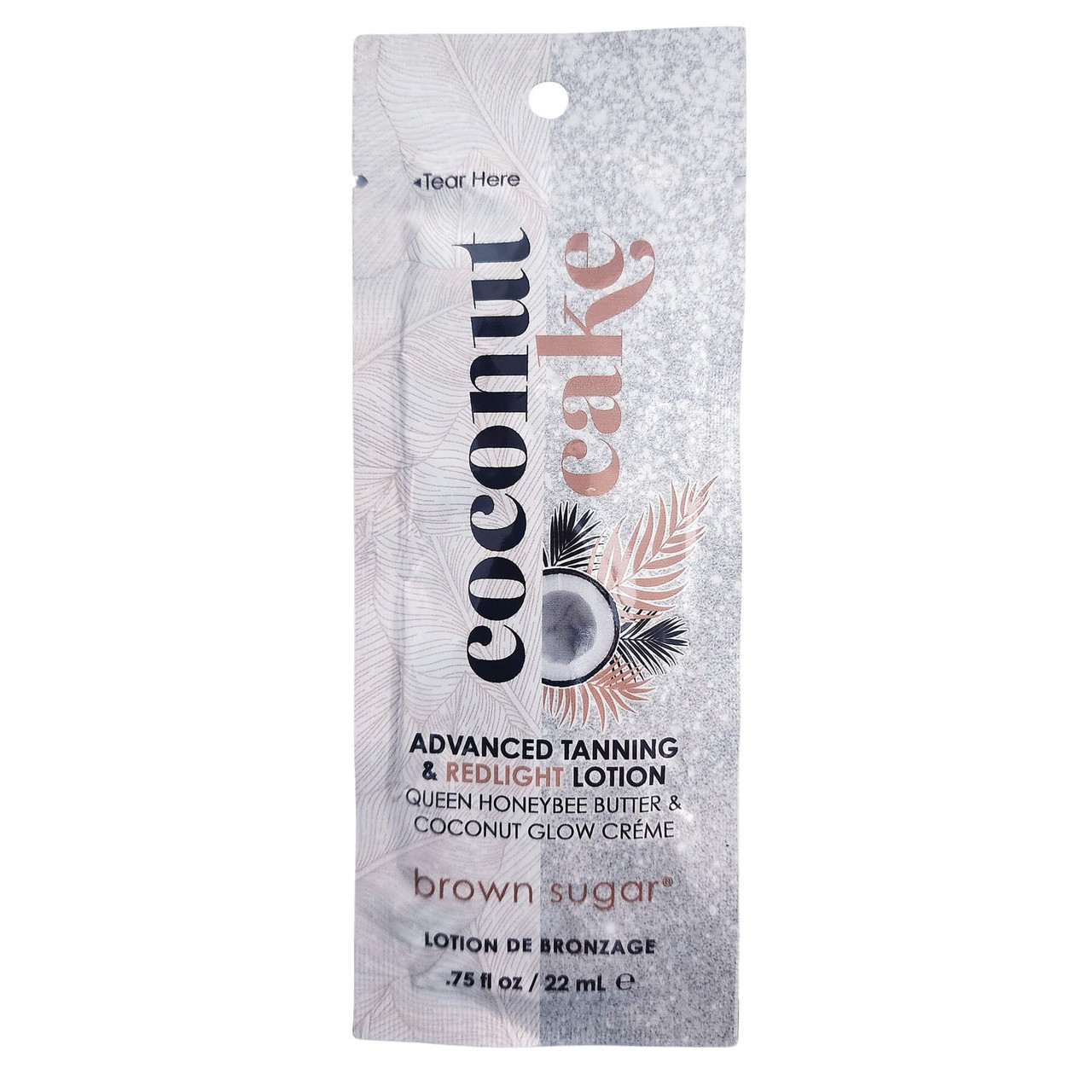 Brown Sugar Coconut Cake Advanced Tanning & Redlight Lotion - .75 oz ...