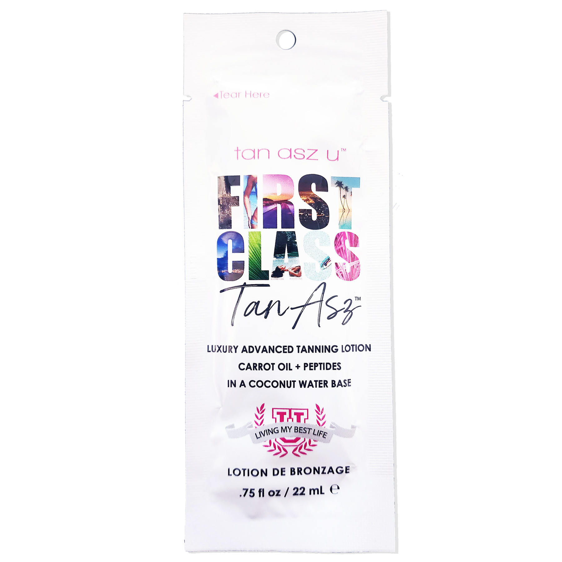Tan Asz U First Class Tan Asz Luxury Advanced Tanning Lotion - .75 oz ...