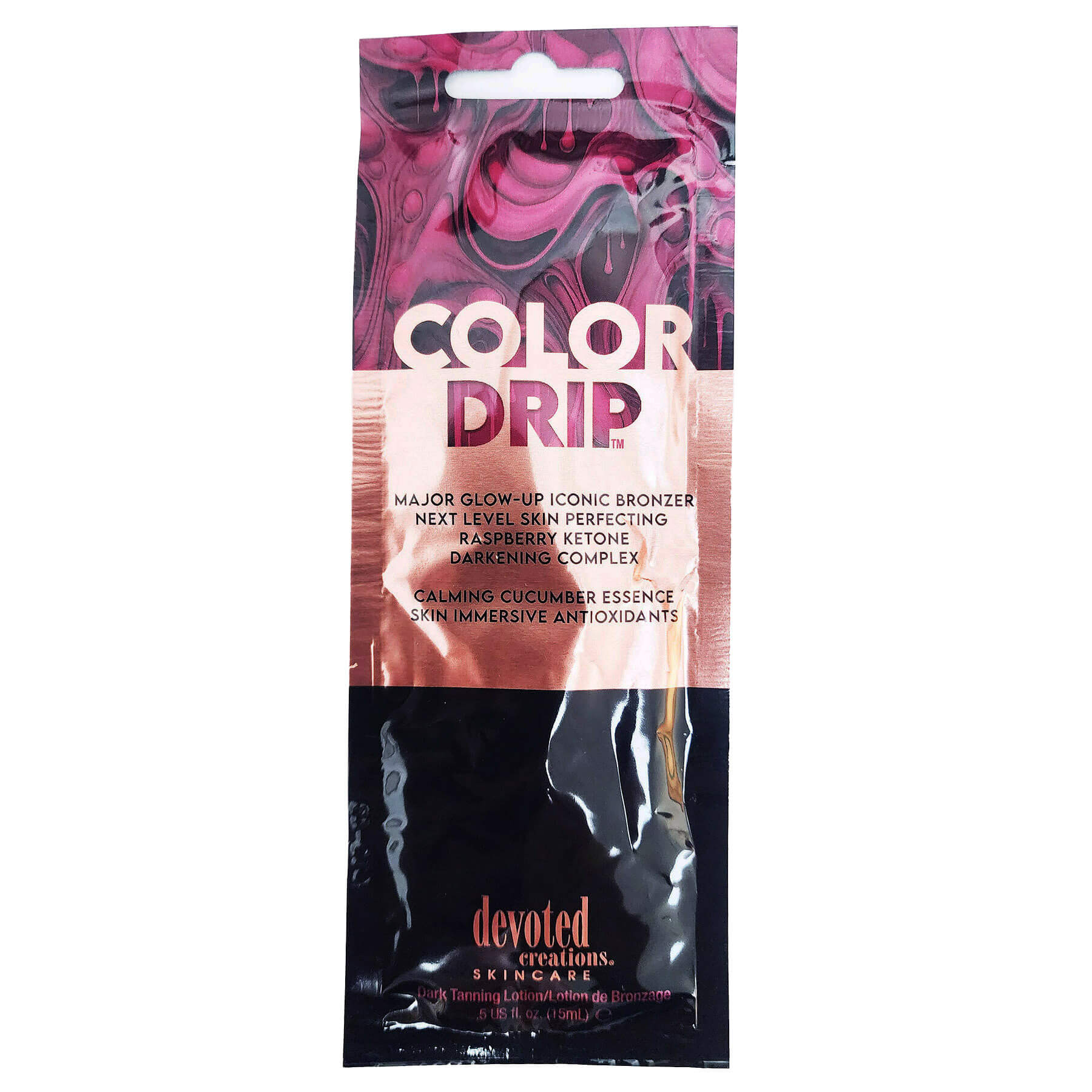 Devoted Creations Color Drip Major Glow-Up Iconic Bronzer - .50 oz. Packet