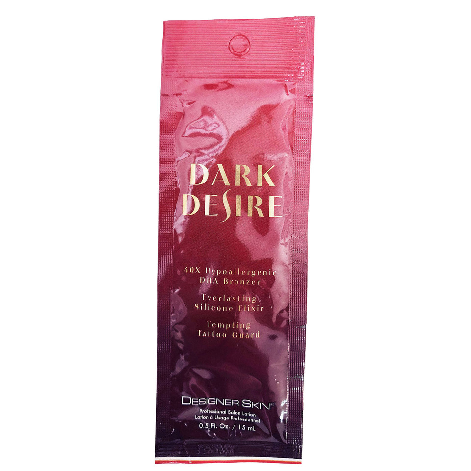 Designer Skin Dark Desire Hypoallergenic DHA Bronzer - Packet 0.5oz