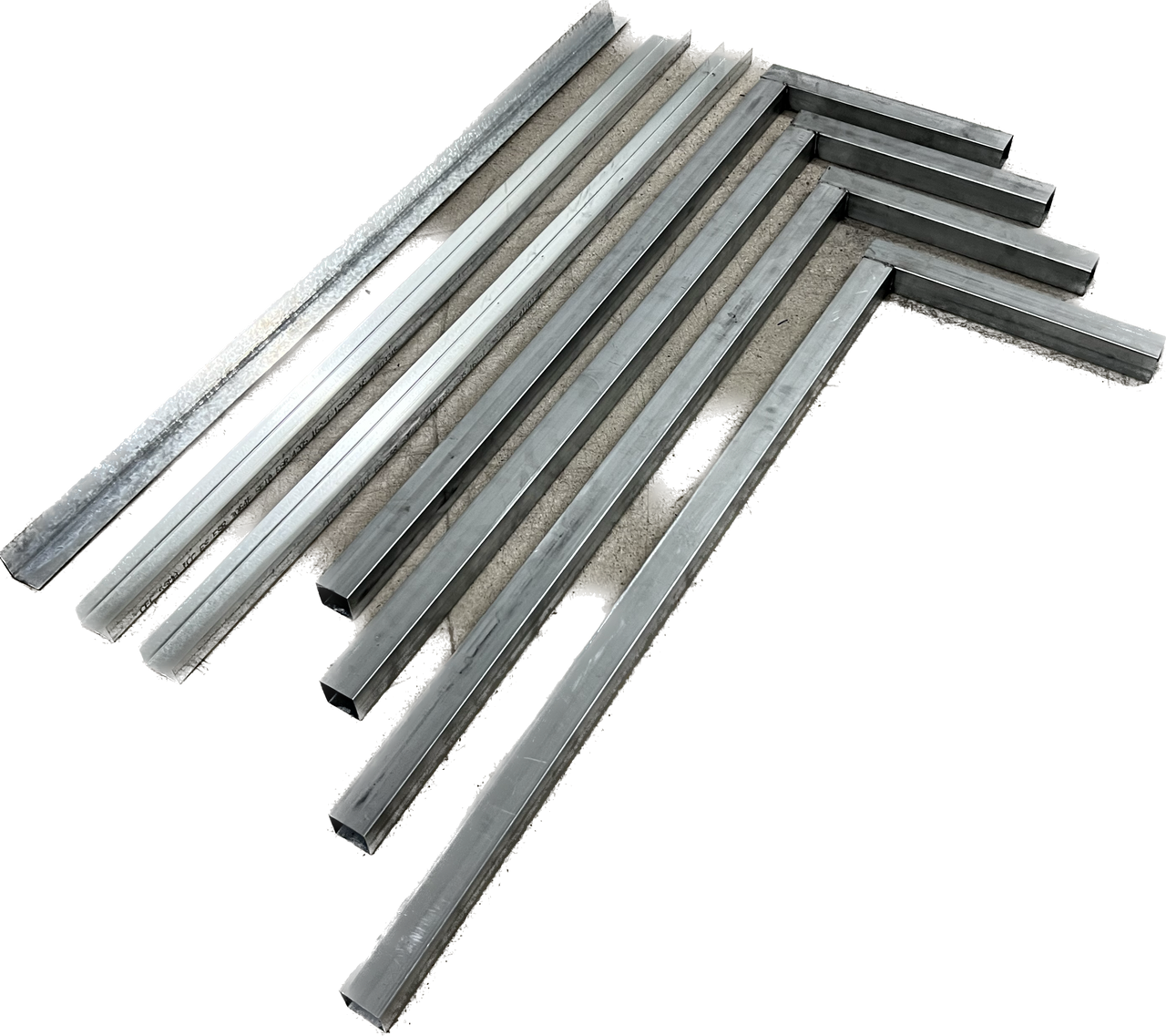 4ft Welded Split Bar Counter for Outdoor Kitchens