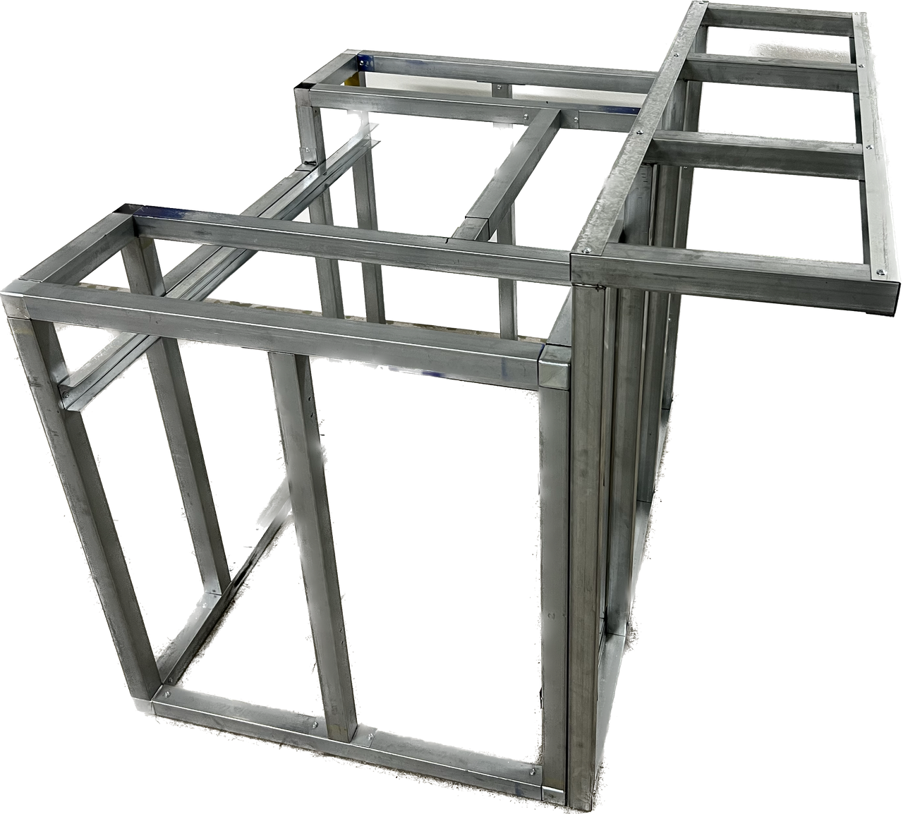 4ft Welded Split Bar Counter for Outdoor Kitchens