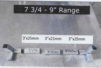 No-Cut 22 PC Spacer Kit for DIY Frame Kits - NE-SP22