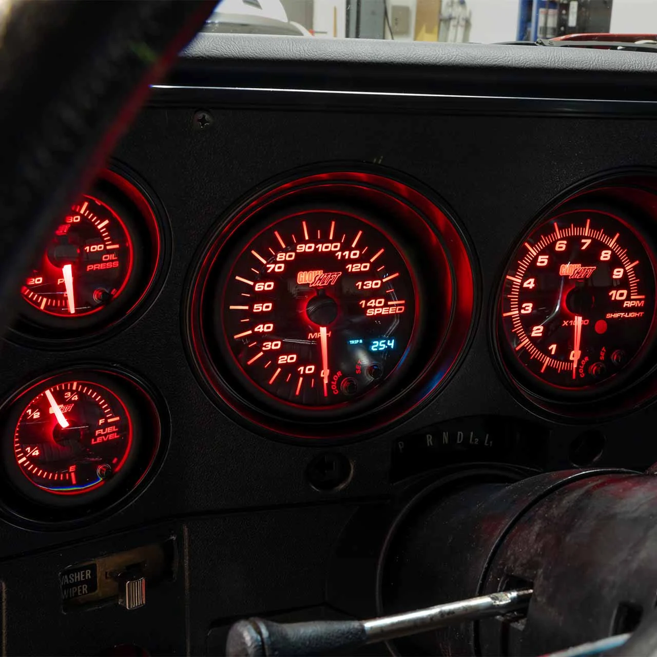 GlowShift | 7 Color Series Cluster Dash Panel Package for 1973-1991 ...