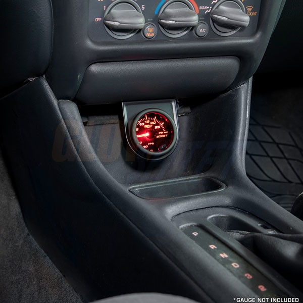 GlowShift | Universal Single Under Dash Gauge Pod for Cars and Trucks