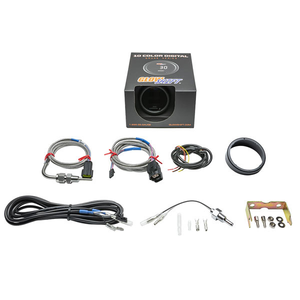 GlowShift | 10 Color Digital Dual Pyrometer EGT & Temperature Gauge