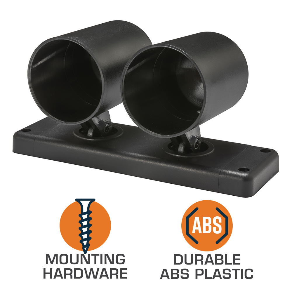 GlowShift | Universal Dual Gauge Swivel Dashboard Pod for Cars and Trucks