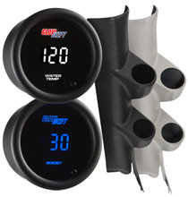 GlowShift | 10 Color Digital Series Dual Gauge Package for 2010-2015 ...