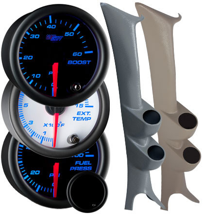 GlowShift | 7 Color Series Dual Gauge Package for 2000-2005 Ford Excursion