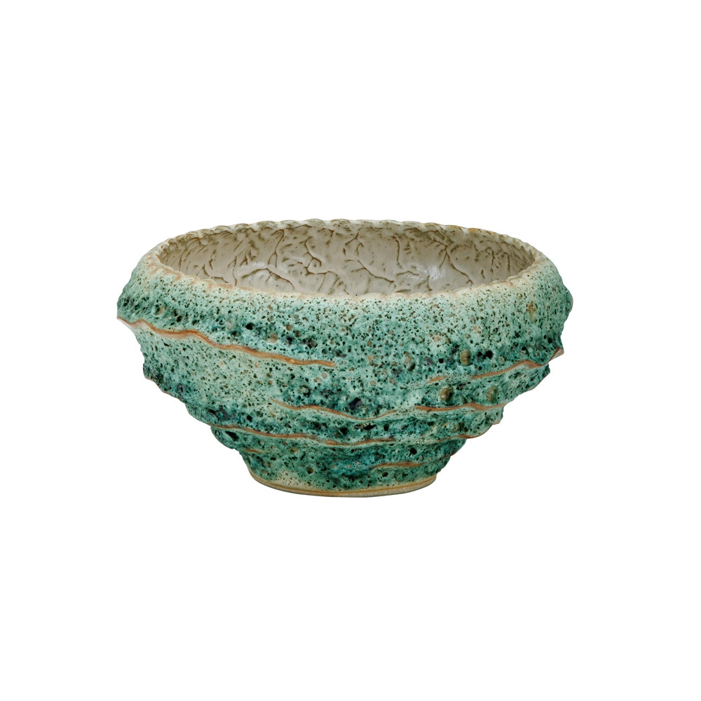 Sea Moss Green Lava Glaze Flower Pot V110S