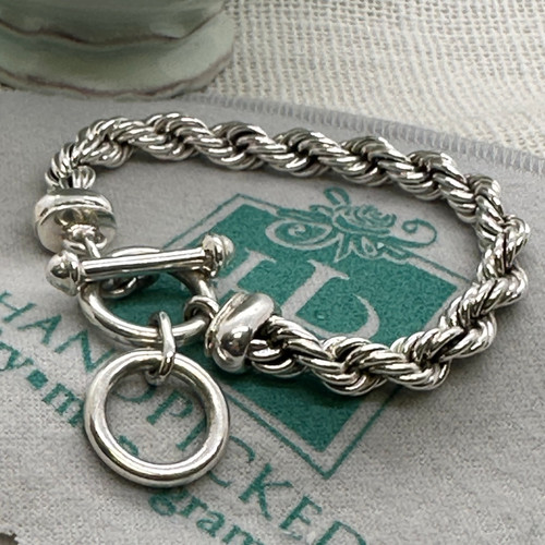 Sterling Silver Rope Bracelet | HandPicked