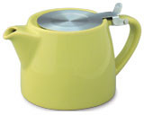 Stump Teapot Chartreuse - 16 oz. - Screen Tea, Inc.