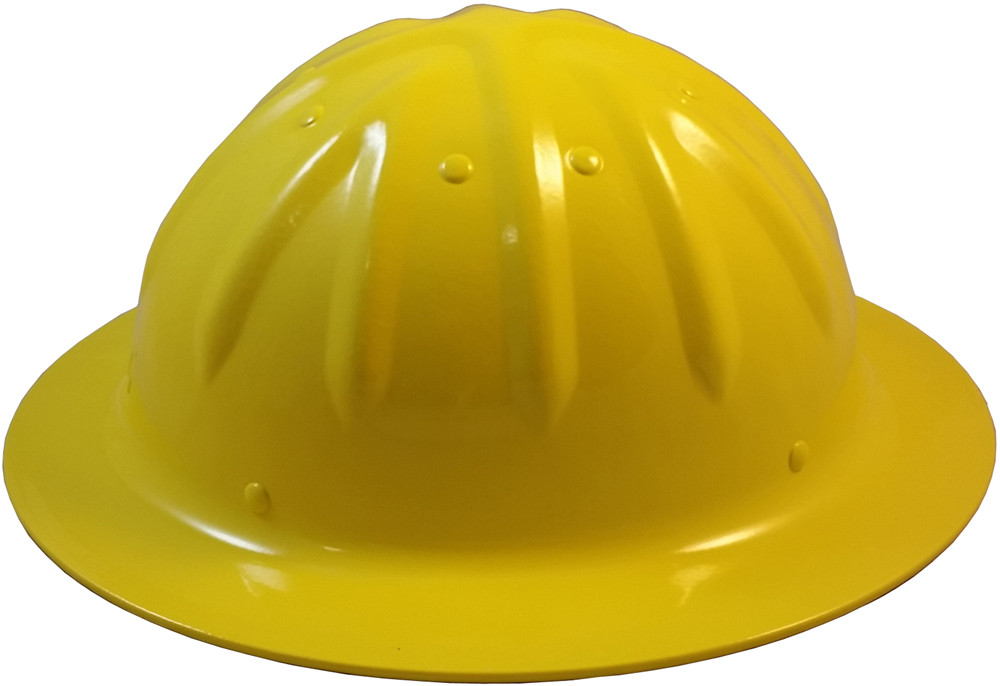 Aluminum Skull Bucket Full Brim Safety Helmets with Ratchet Liners ...
