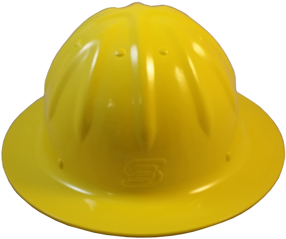Aluminum Skull Bucket Full Brim Safety Helmets with Ratchet Liners ...