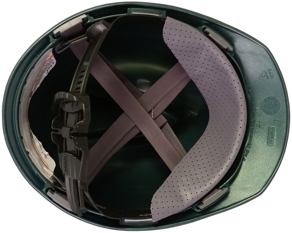 MSA # SO-486151 Cap Style Large Jumbo Safety Helmets with Staz-On Pin ...