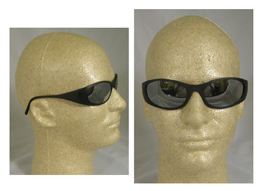 MCR Crews #F2117 Frostbite II Safety Eyewear w/ Silver Mirror Lens ...