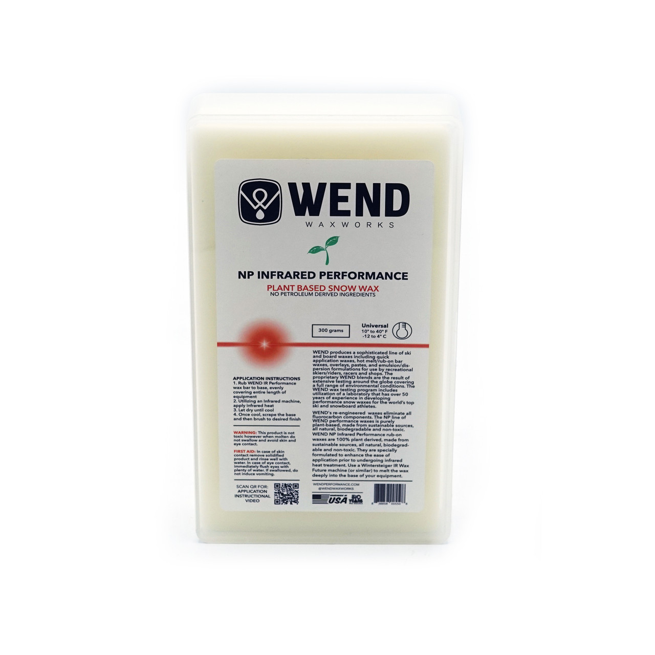 Wend Np Performance Ir Hot Melt 300g Block Infrared Universal