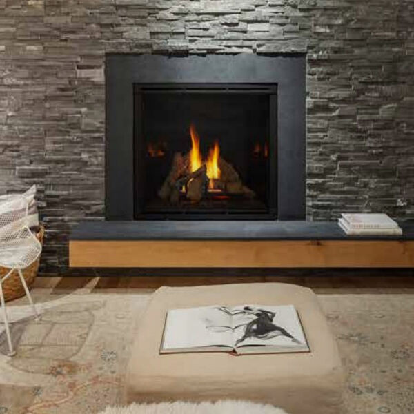 Heat & Glo Gas Fireplaces | 6KX & 8KX Series | Smart Home Heat | Black Swan