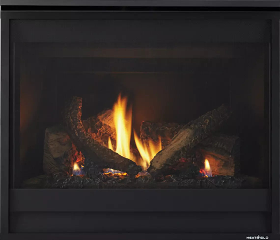 Heat & Glo Gas Fireplaces | 6KX & 8KX Series | Smart Home Heat | Black Swan