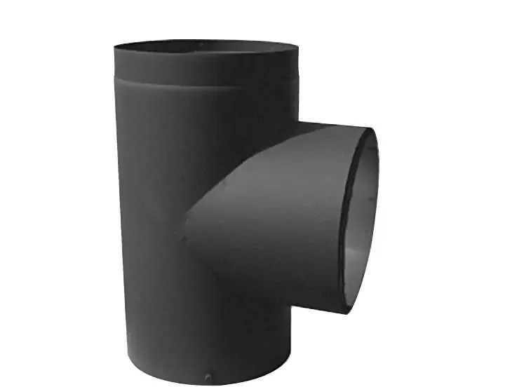 ICC ULTRABlack Stove Pipe | 6" Clearance Double-Wall Venting | Black Swan