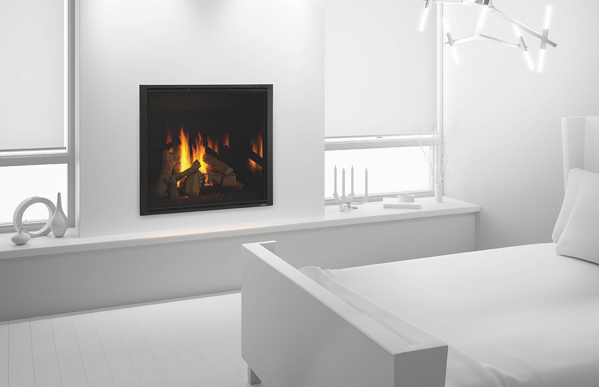 Heat & Glo Gas Fireplaces | 6KX & 8KX Series | Smart Home Heat | Black Swan