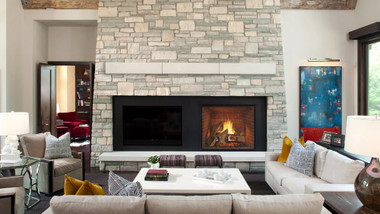 Heat & Glo Gas Fireplaces | 6KX & 8KX Series | Smart Home Heat | Black Swan
