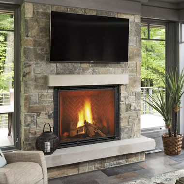 Heat & Glo Gas Fireplaces | 6KX & 8KX Series | Smart Home Heat | Black Swan