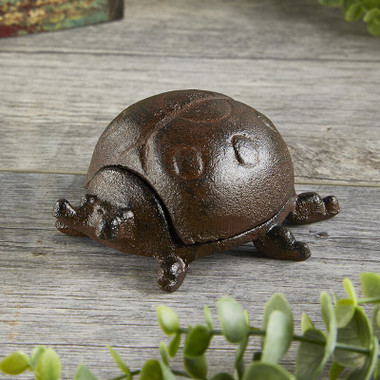 Cast Iron Ladybug Key Keeper - Black Swan Home