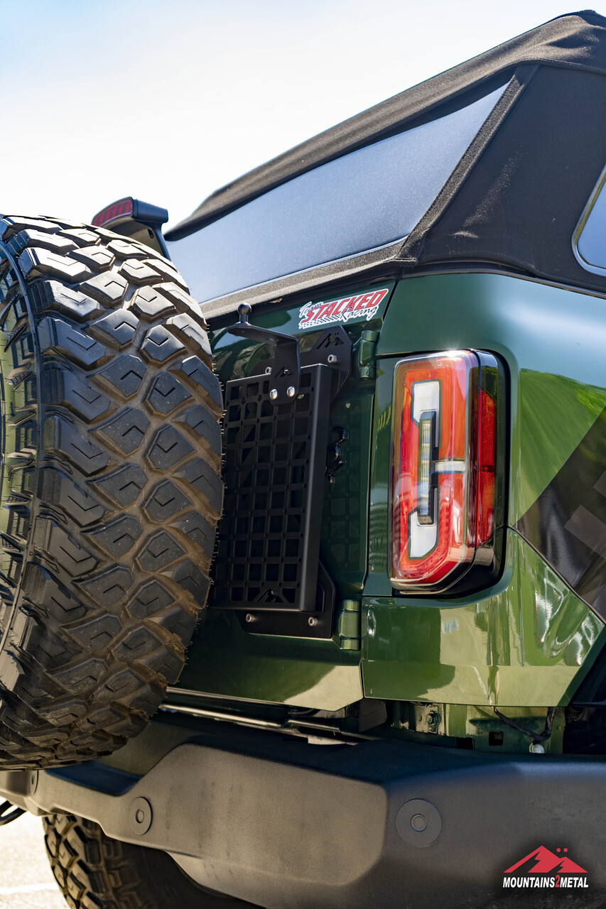 Tailgate Reinforcement Molle Panel