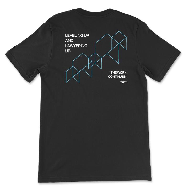 Leveling Up (Unisex Tee) - Democracy Forward Webstore