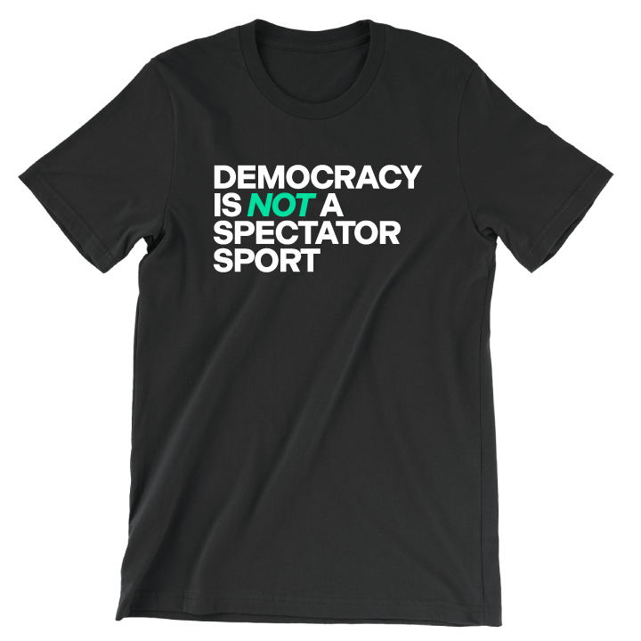 Spectator Sport - Text (Unisex Tee) - Democracy Forward Webstore