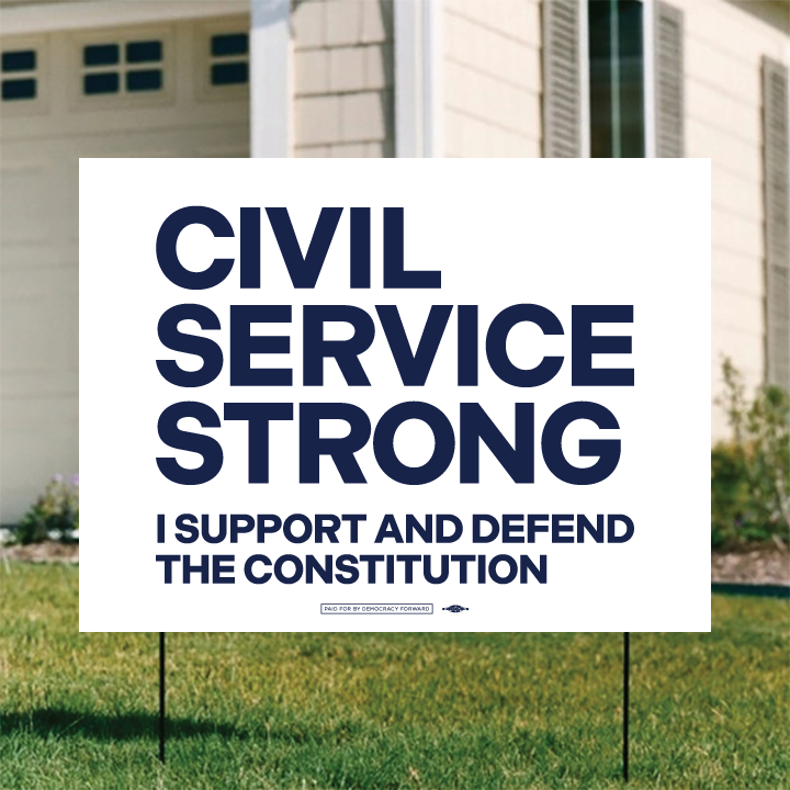 Support And Defend (24" x 18" Coroplast Yard Sign) - Democracy Forward ...