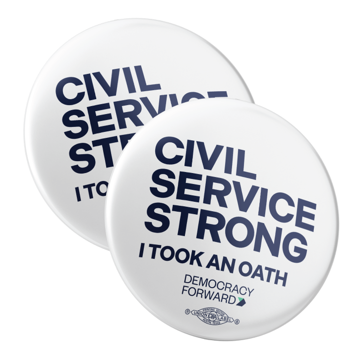 I Took An Oath (2.25" Pin-Back Button -- Pack Of Two!) - Democracy ...