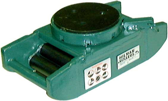 Hilman Rollers, N6-SLP, Swivel Locking Padded Top Roller, 6 Ton ...