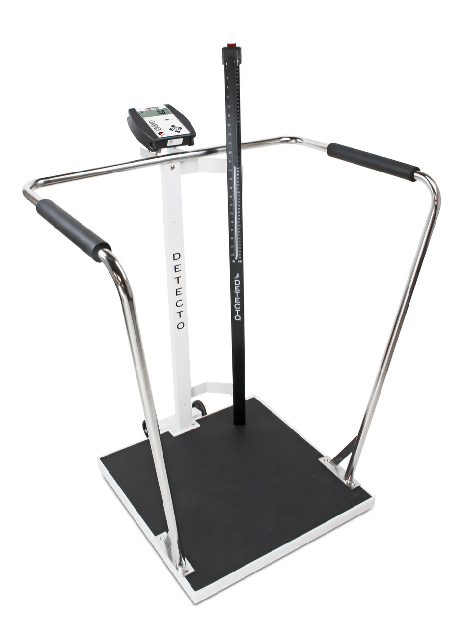 Cardinal Scales 6856MHR Bariatric Scale, Digital, 1000 lb x .2 lb ...