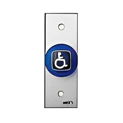 RCI 916 Tamper Resistant Button, Blue with Handicap Logo - Fast Free ...