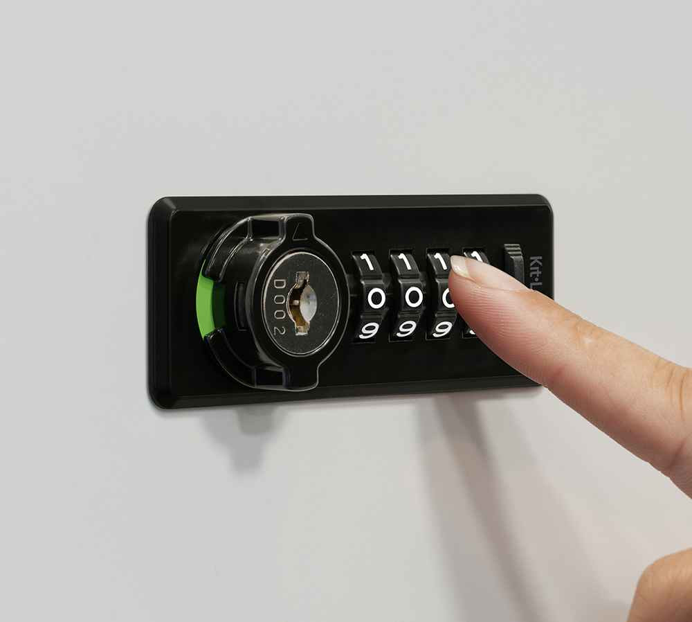 Codelocks KL20 KitLock Mechanical Combination Lock, Black Finish - Fast ...