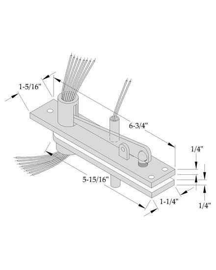 ABH CME0340 Electrified Top Pivot - Center Hung - Heavy Duty - Fast ...