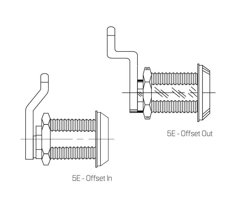 BEST 5E Series Utility Cylinder Cam Lock | ZenSupply