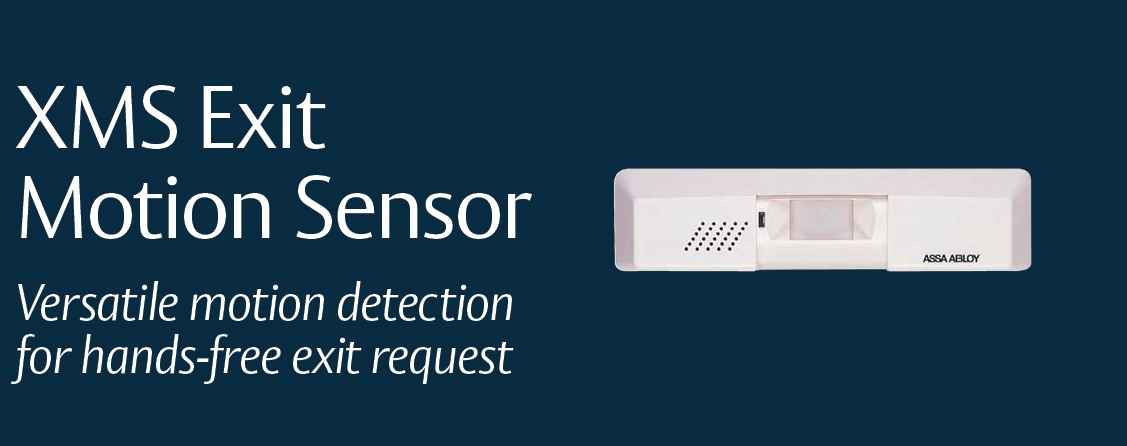 Door Motion Sensor Securitron® XMS Exit Motion Sensor, 12/24 VDC ...