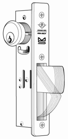 Adams Rite MS1850S Series - Laminated Stainless Steel Bolt MS Deadlock ...