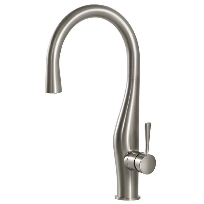 Houzer VISPD-869 Vision Hidden Pull Down Kitchen Faucet with CeraDox ...