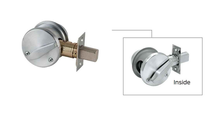 Falcon D251 Double Thumbturn Function - Grade 2 Medium-duty Deadbolt ...