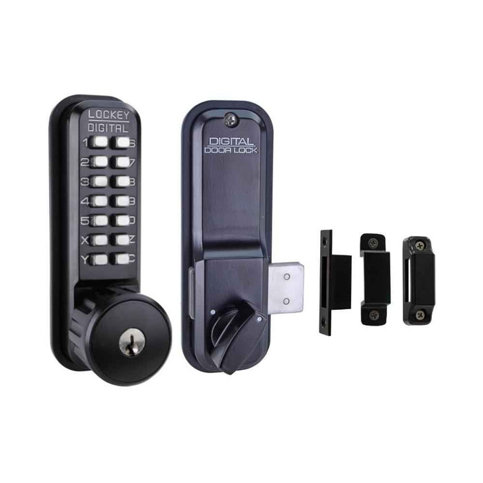 Lockey 2200 Series Mechanical Pushbutton Deadbolt | ZenSupply
