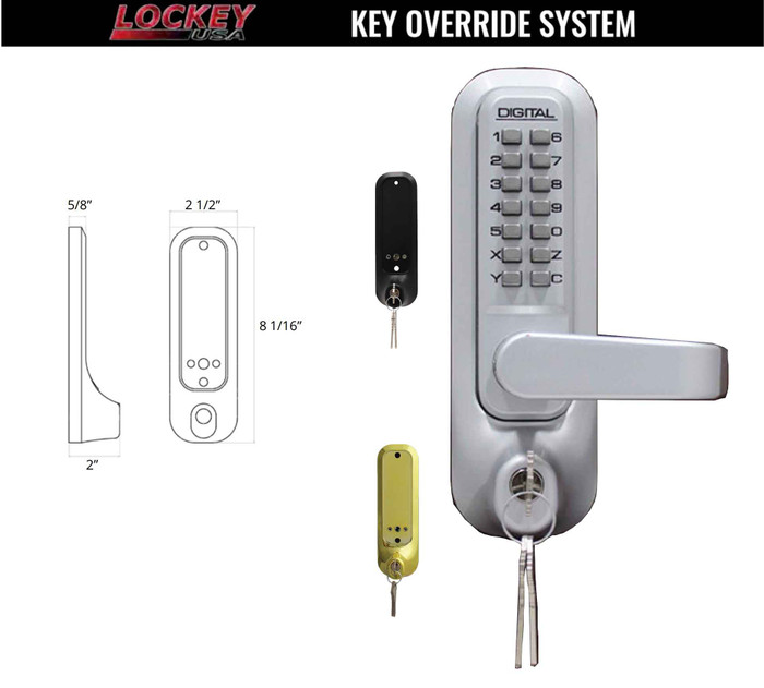 Lockey Key Override System - Fast Free Shipping | ZenSupply