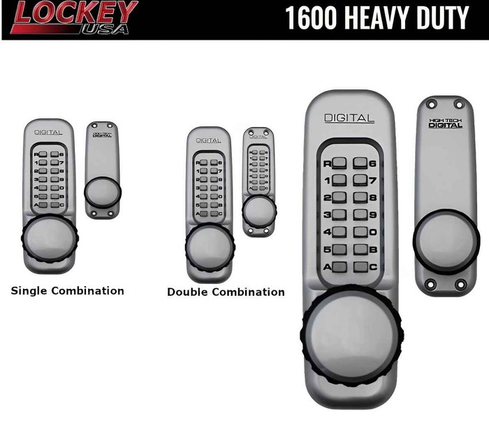 Lockey Heavy Duty Mechanical Keyless Knob Lock | ZenSupply