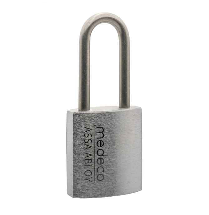 Medeco 52 Series Brass Body Padlocks, 7/16" Shackle Diameter, M3 Key ...